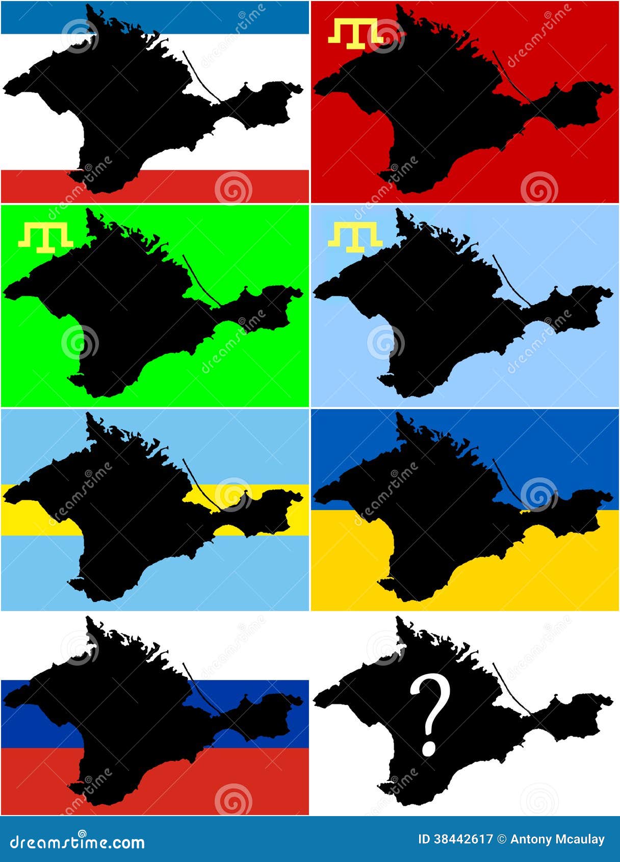 What Flag Now Crimea Editorial Photography - Image: 38442617