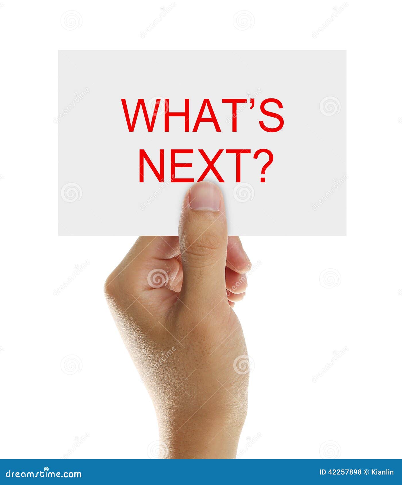 What is Next? stock photo. Image of future, block, isolated - 42257898