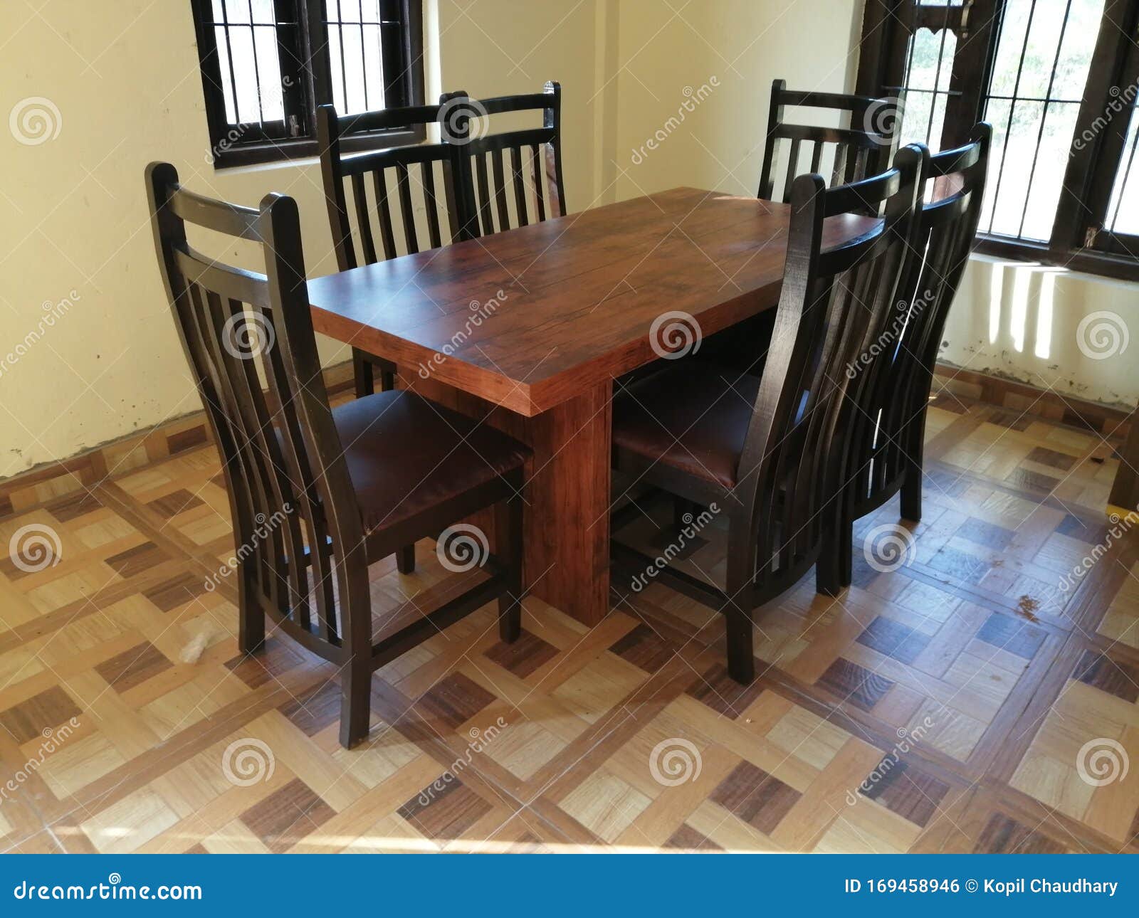 What the Perfect Daining Table for Kitchen Stock Photo - Image of table ...
