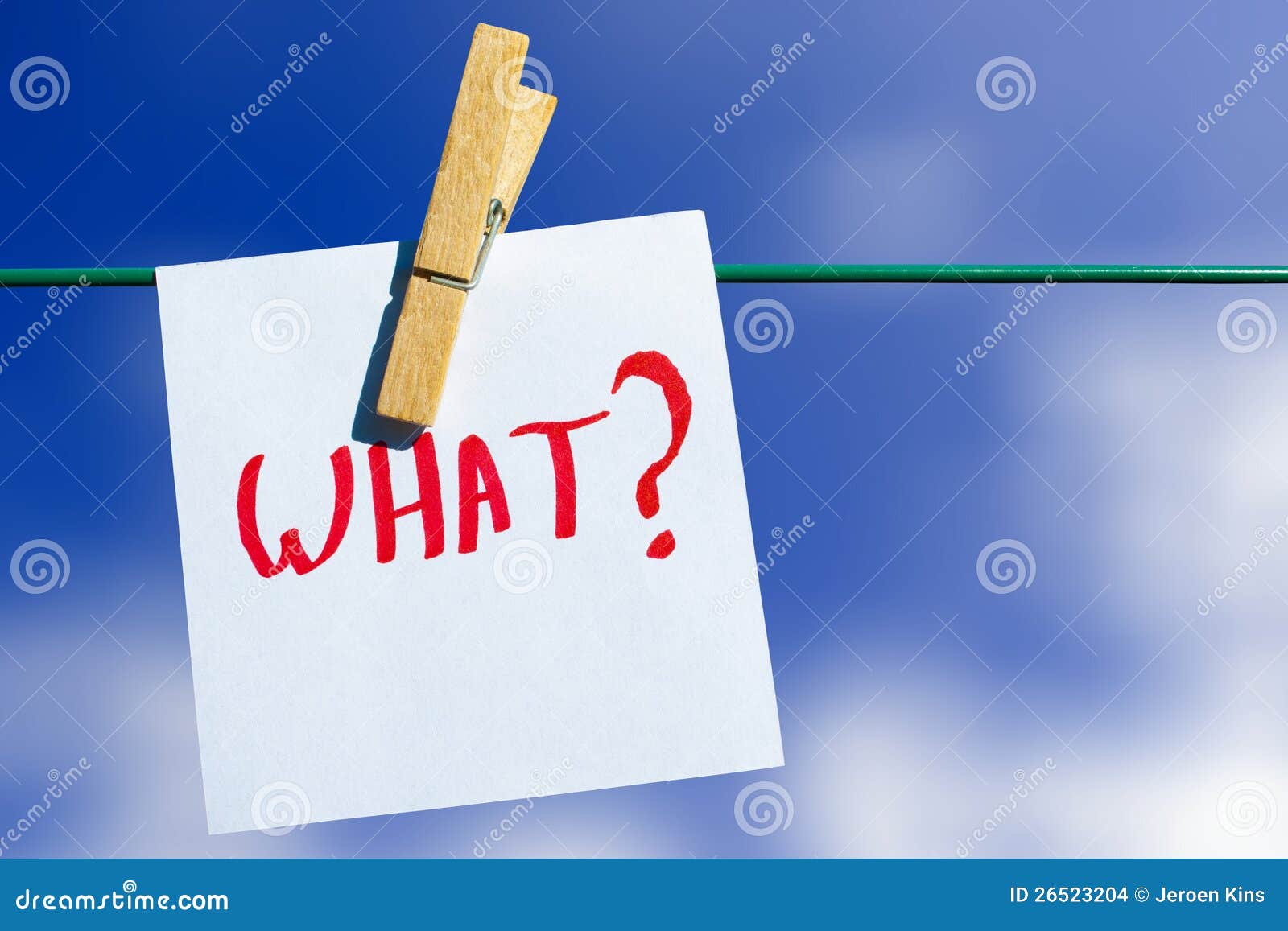 What? Royalty-Free Stock Image | CartoonDealer.com #13898086