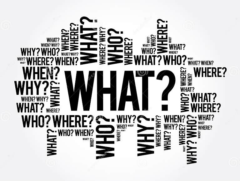 WHAT? Question and Questions Whose Answers are Considered Basic in ...