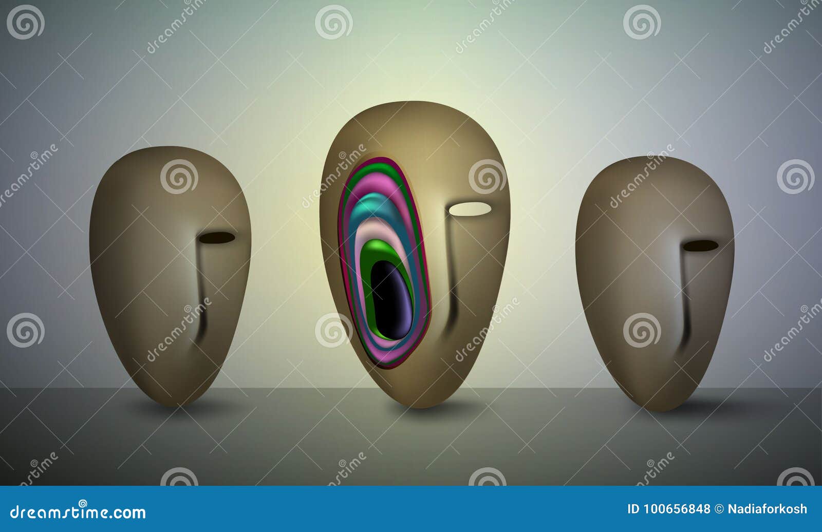 What S Inside the Human Head Psychology, Layer of Mentality, Psychology ...