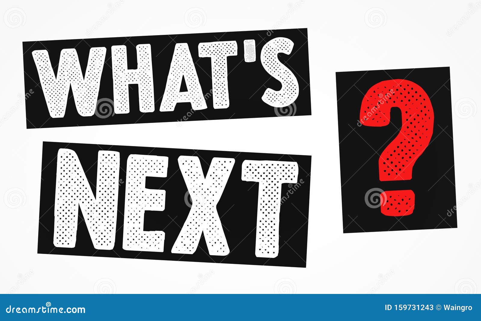 What`s Next Plan, Business and Strategy Stock Illustration ...