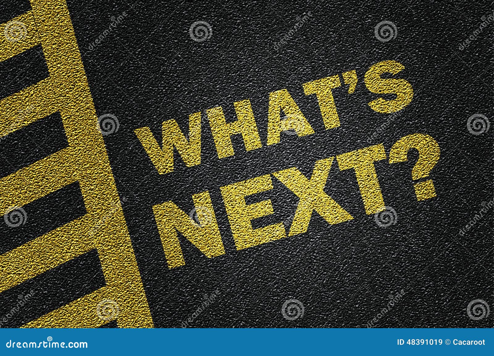 What s next? stock illustration. Illustration of career - 48391019
