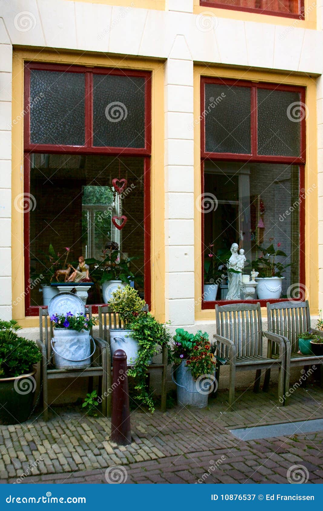 What S To See Behind a Window? Stock Image - Image of street, front ...