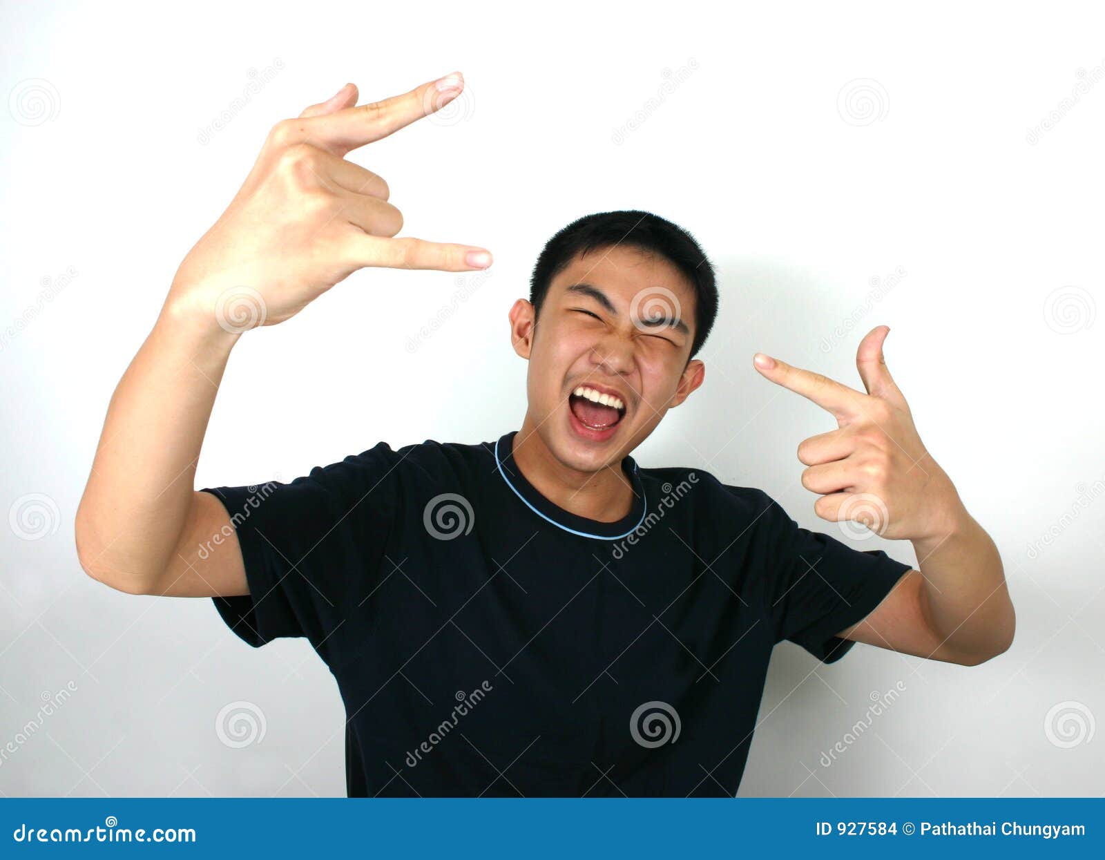 What s up! stock photo. Image of handsome, asian, high - 927584