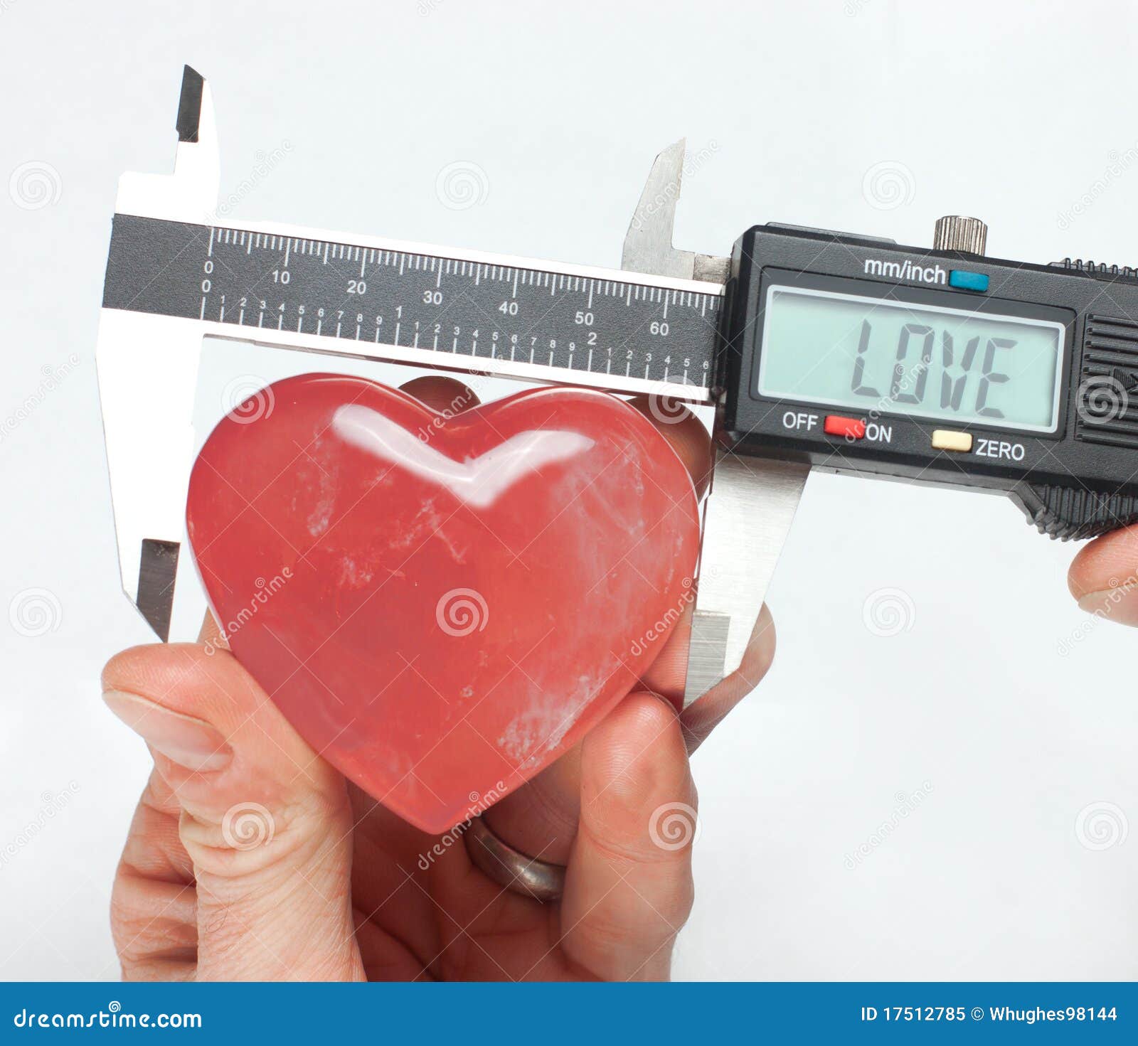 What size love? stock image. Image of metallic, length - 17512785