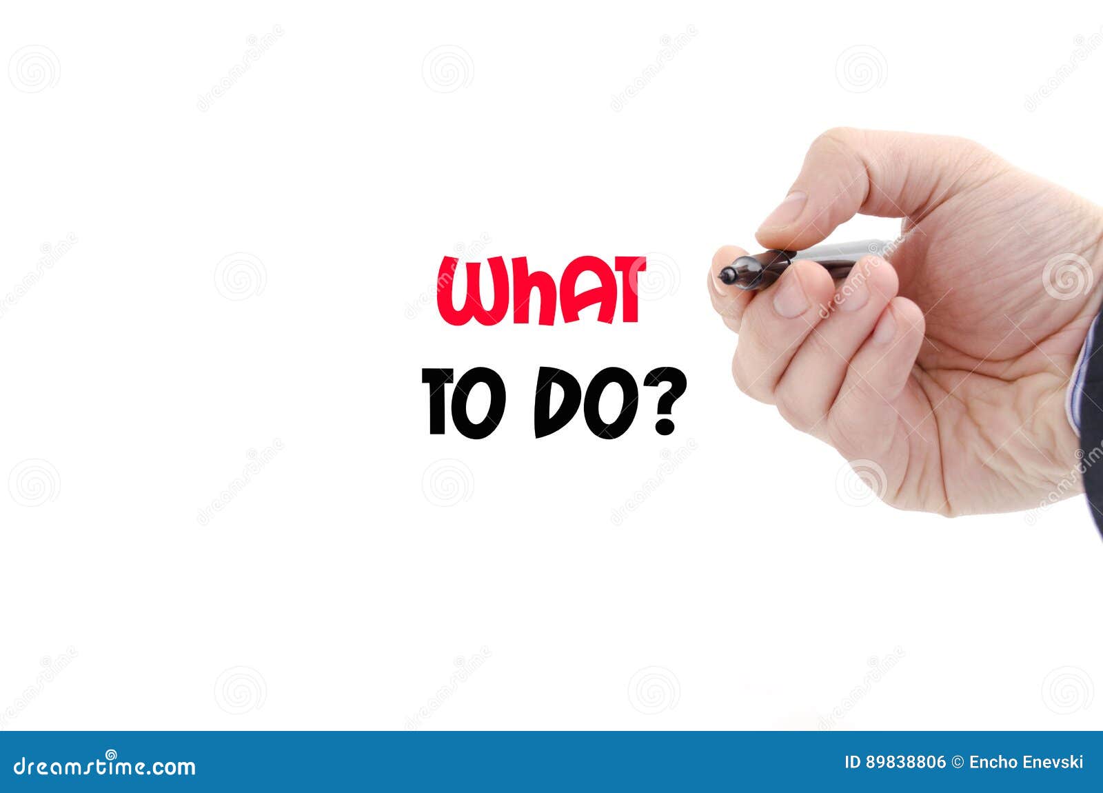 What to do text concept stock photo. Image of decide - 89838806