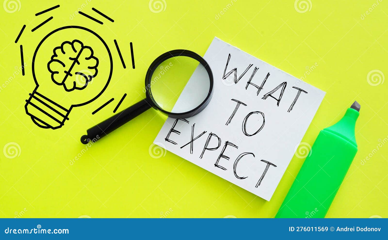 What To Expect is Shown Using the Text Stock Image - Image of ...