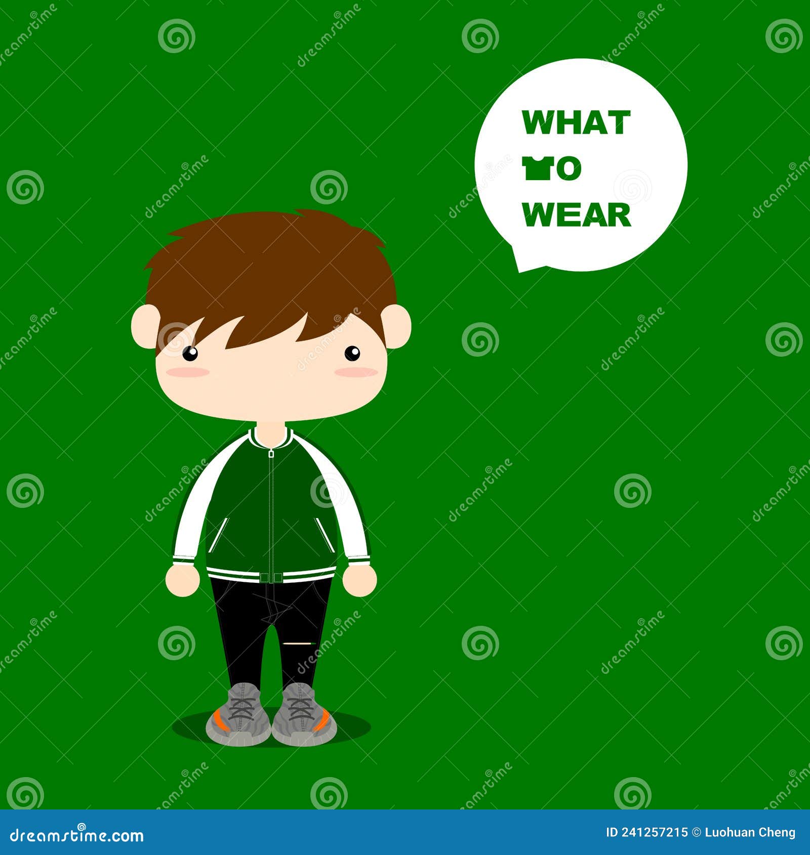 What To Wear Royalty-Free Stock Photography | CartoonDealer.com #241257215