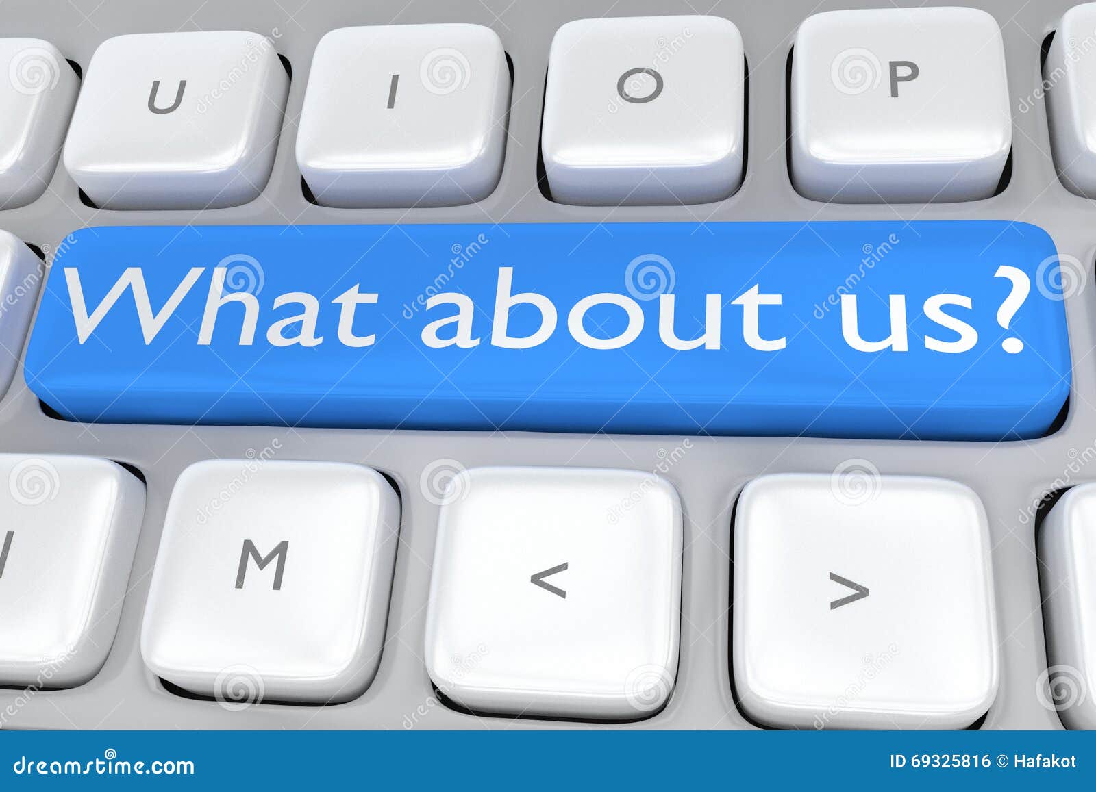 What about us? concept stock illustration. Illustration of message ...