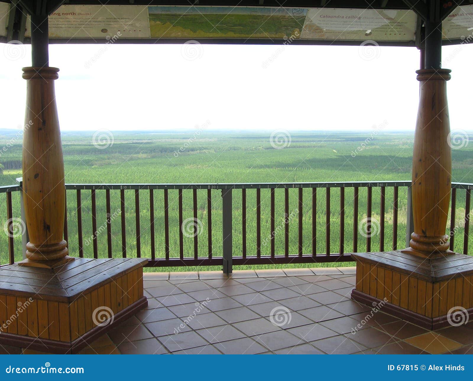 What a view! stock image. Image of australia, railing, balcony - 67815
