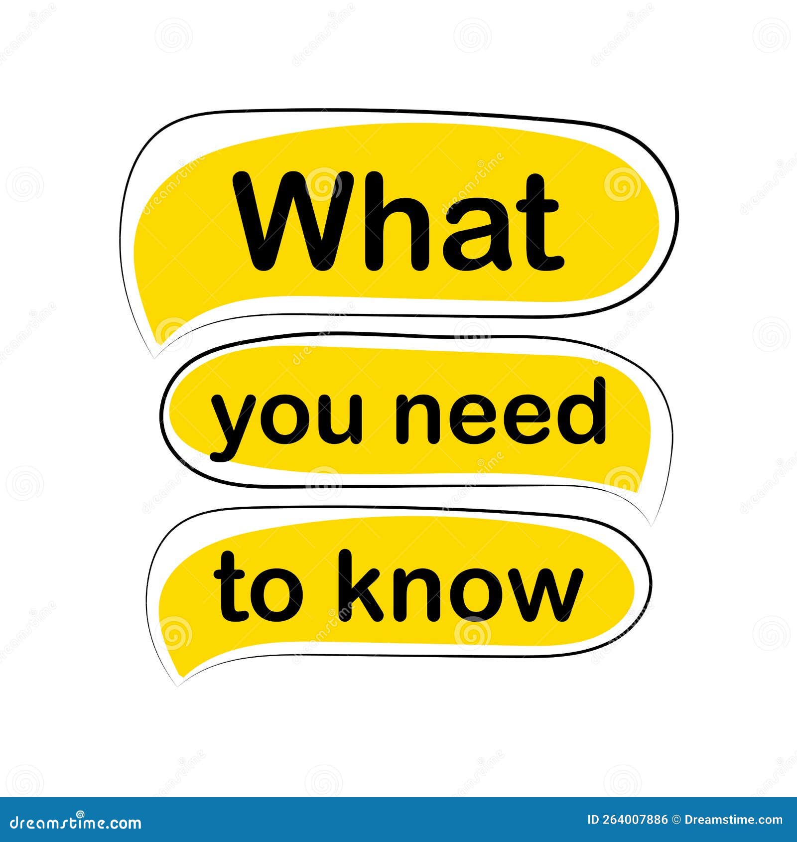 What You Need To Know. Vector Icon Stock Vector - Illustration of ...
