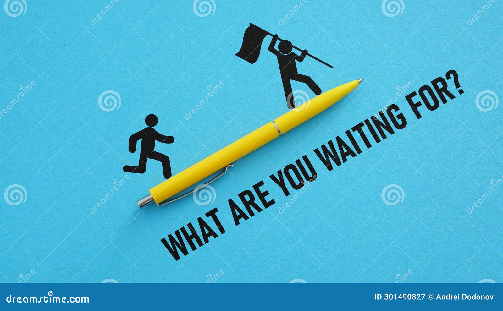 What are You Waiting for is Shown Using the Text Stock Image - Image of ...