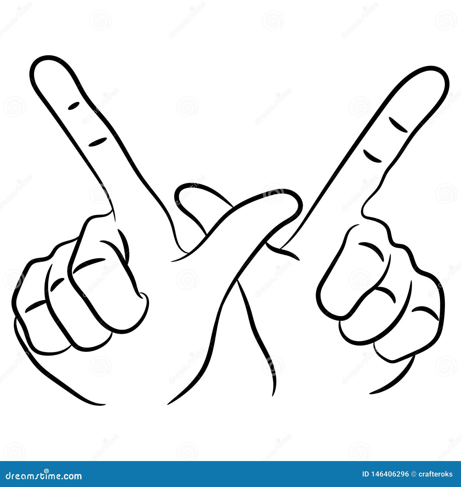 Whatever Hand Sign Vector Illustration by Crafteroks Stock Vector ...