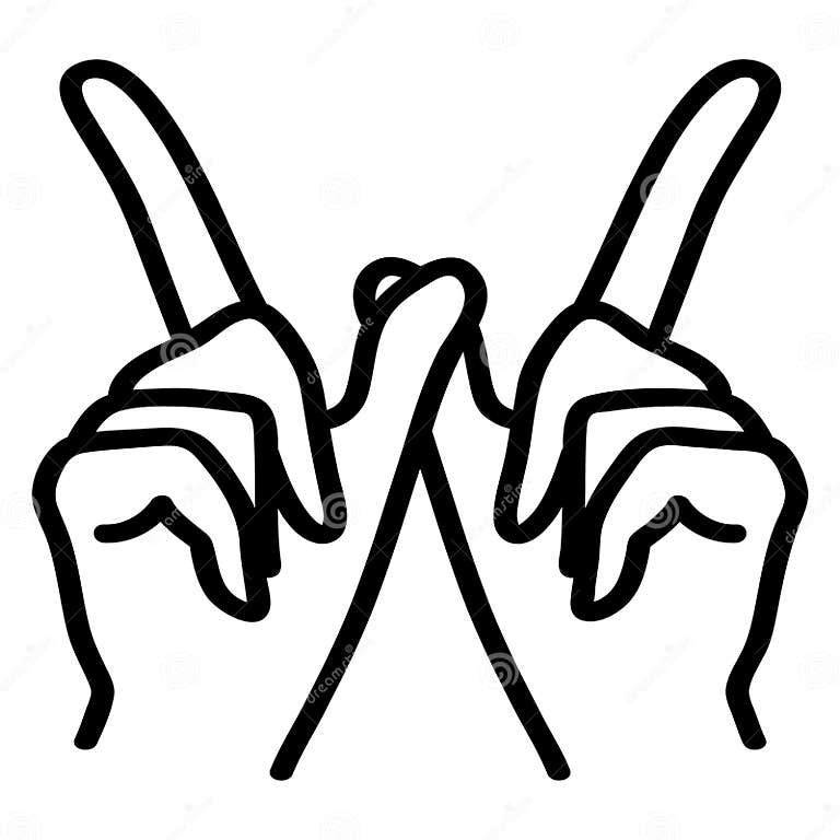 Whatever Hand Sign Vector Illustration by Crafteroks Stock Vector ...