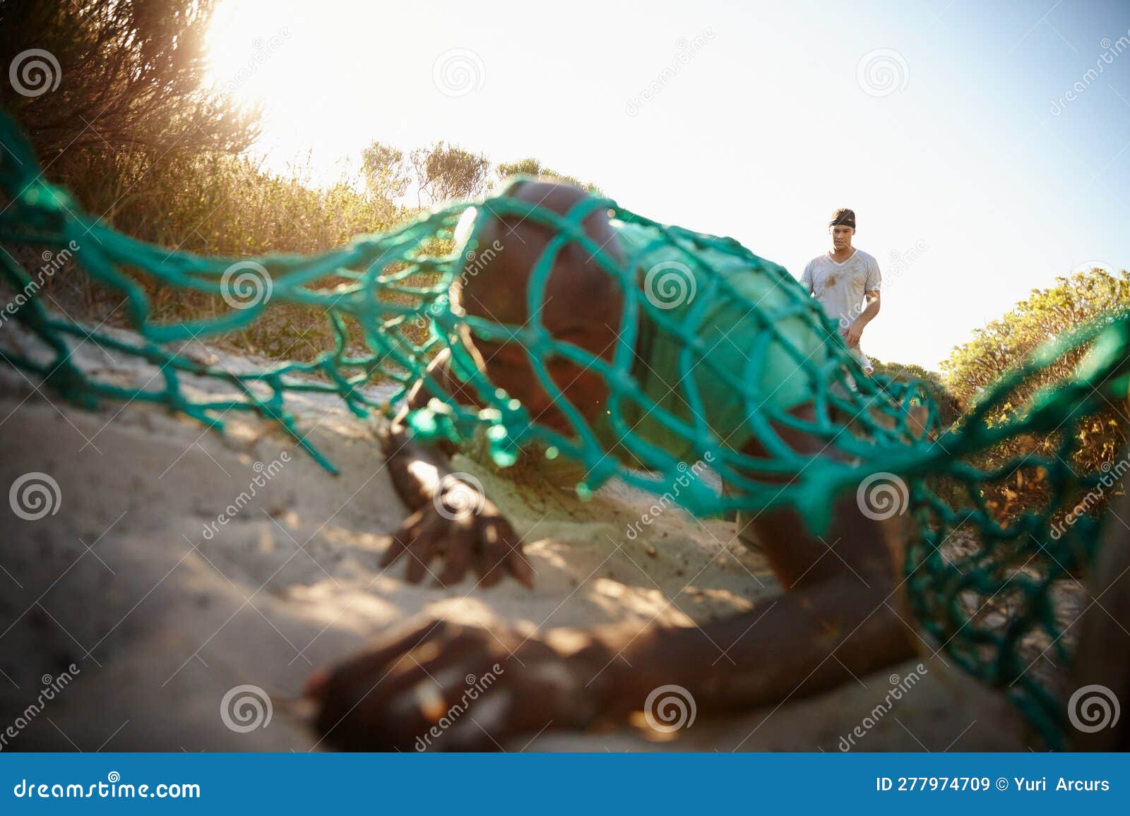 Whatever You Do, Just Keep Moving Forward. a Man Going through an ...