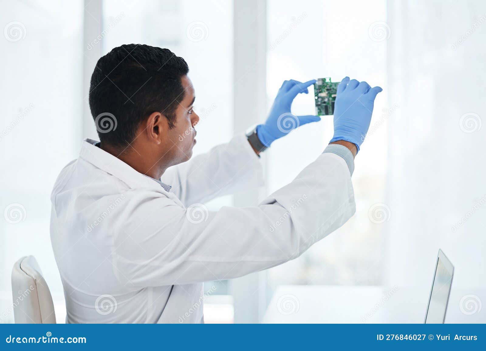 Whatevers Wrong, Hell Make it Right. a Young Man Repairing Computer ...