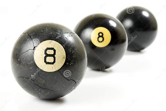 Whats really Behind the Eight-Ball Stock Photo - Image of billards ...