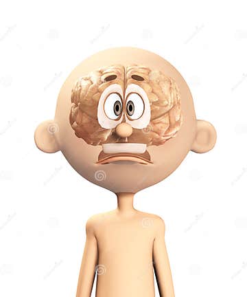 Whats in the Mind of that Man Stock Illustration - Illustration of ...