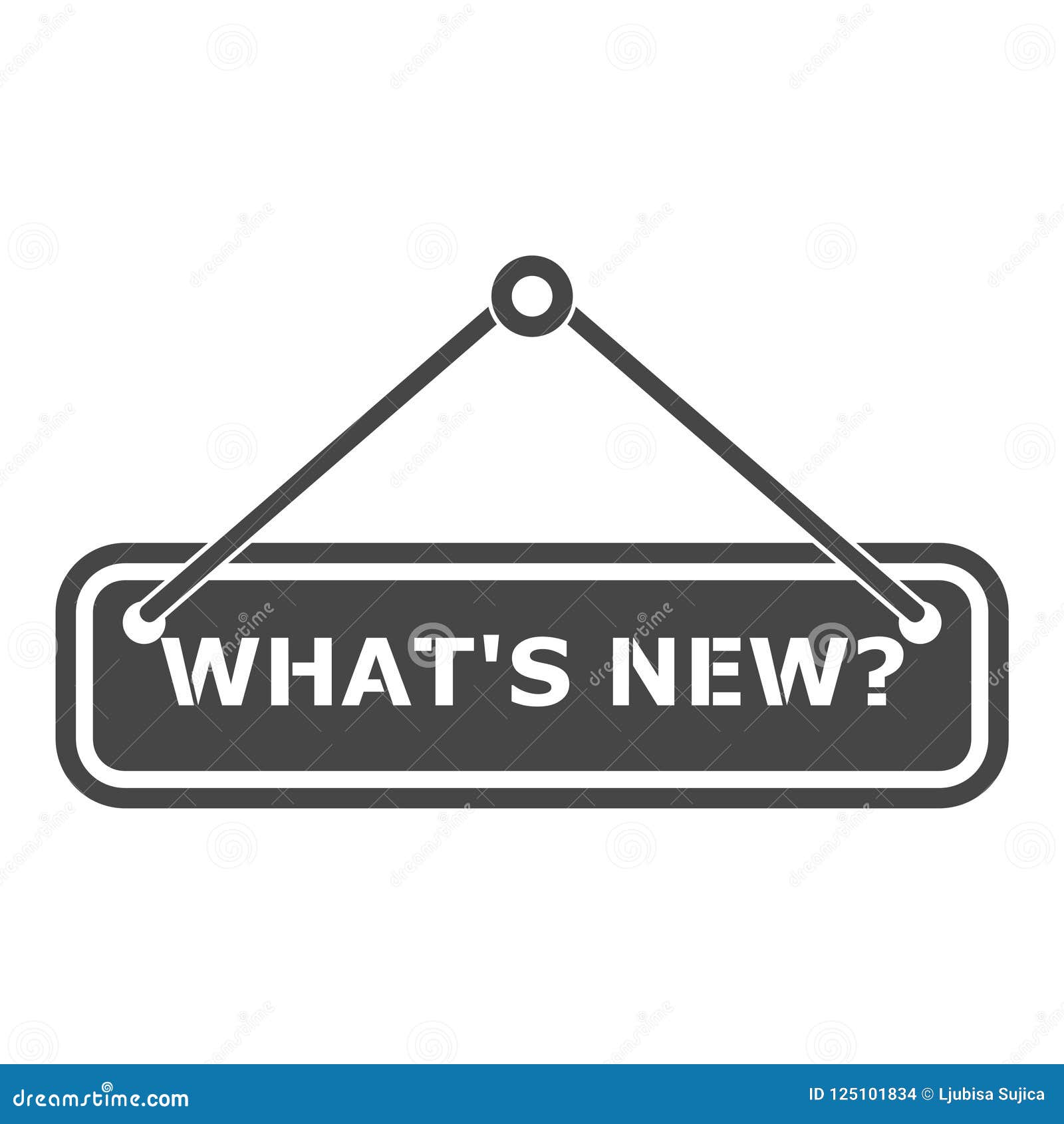 Whats New Icon, What`s New? on the White Background Stock Vector ... Whats New Icon, What`s New? on the White Background Stock Vector ...