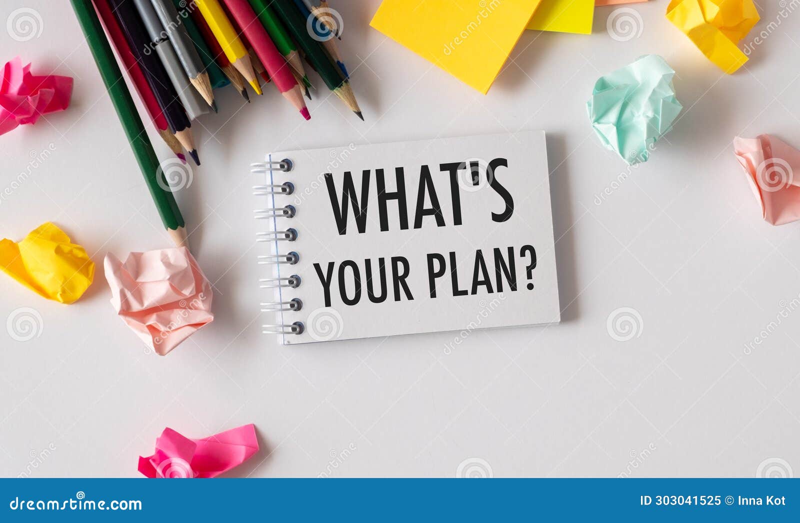 Whats Your Plan Written in Paper on a Desktop, Business Concept. Stock ...