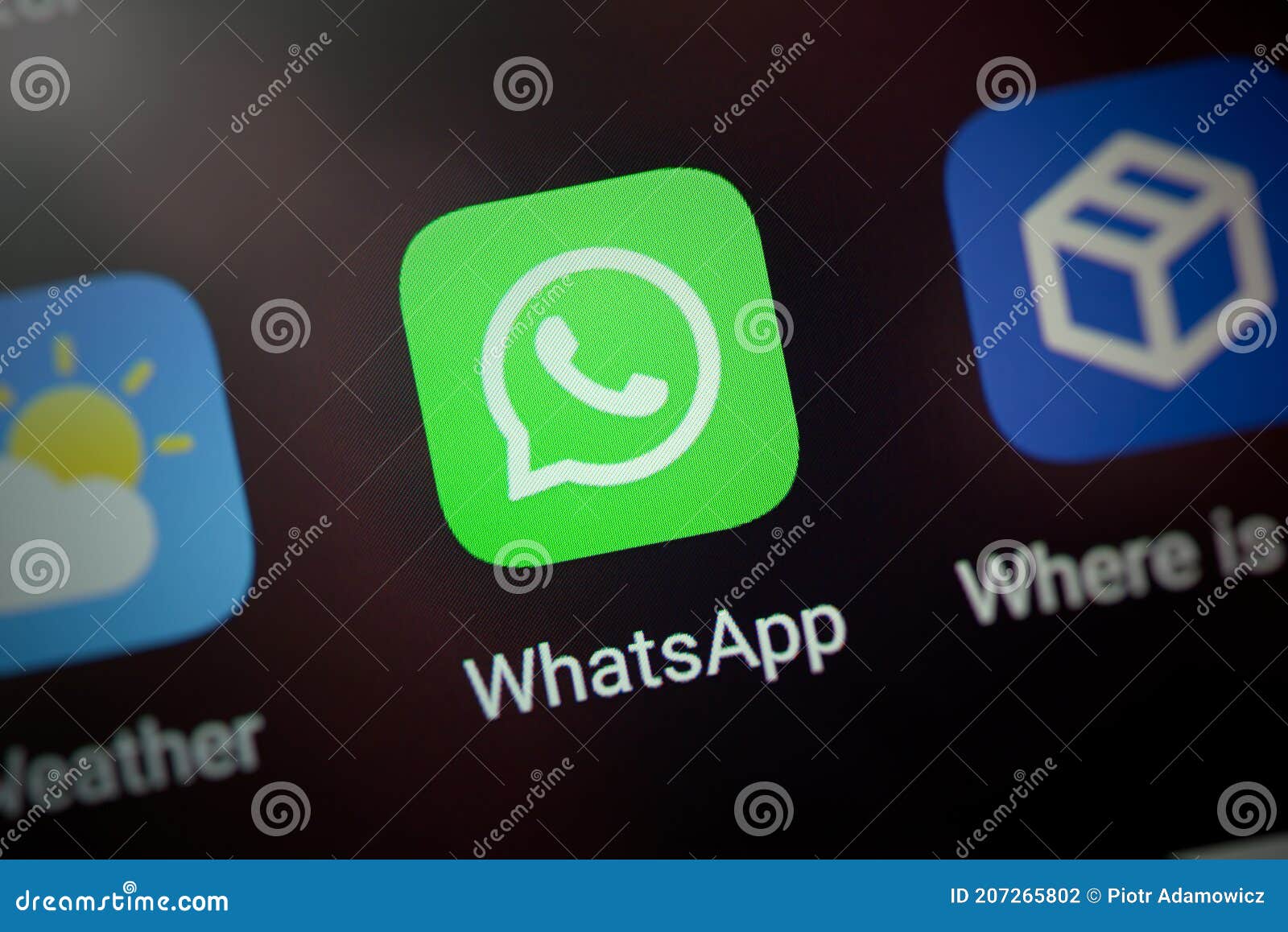 WhatsApp Icon on Android System Editorial Photography - Image of ...
