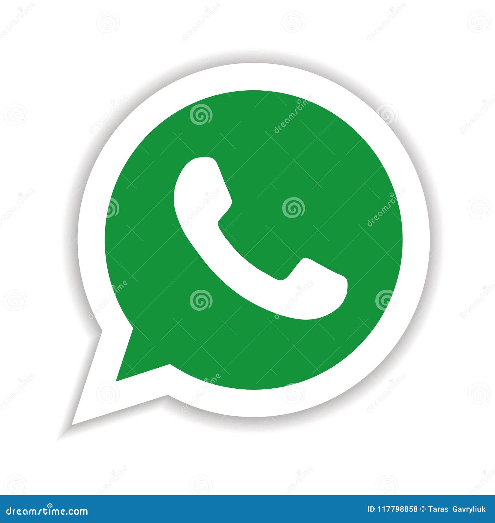 WhatsApp Cartoon Vector | CartoonDealer.com #113709099