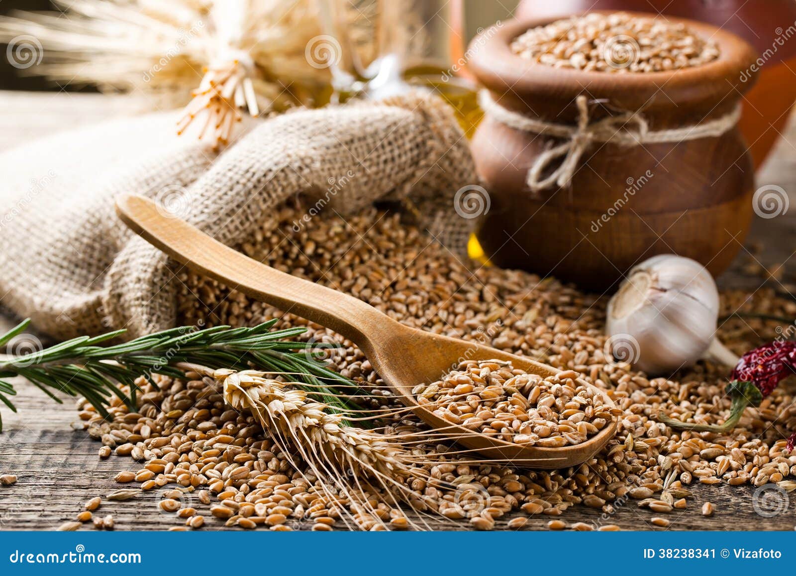 Wheat stock image. Image of broken, life, appetizing - 38238341