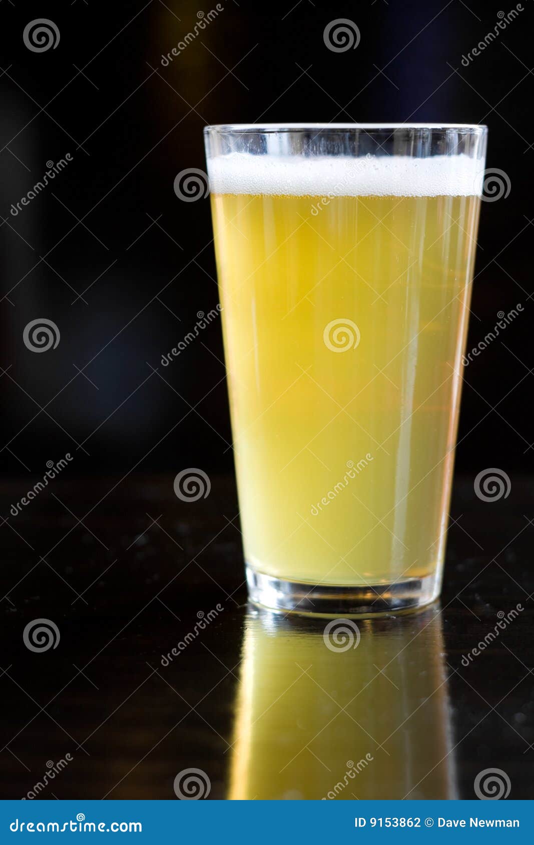 Wheat Beer stock photo. Image of glass, full, black, alcohol - 9153862