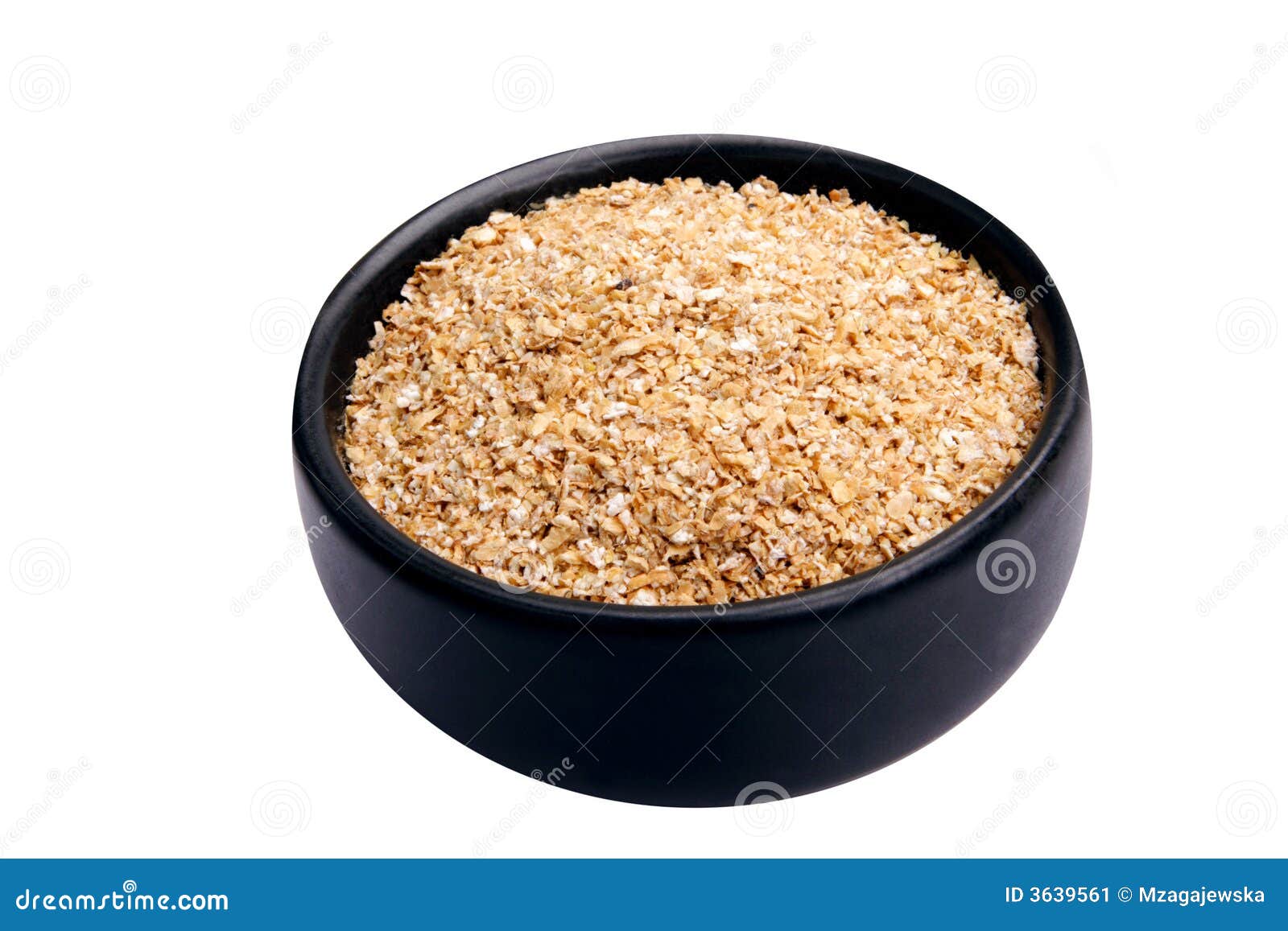 Wheat bran stock image. Image of corn, healthy, fitness - 3639561