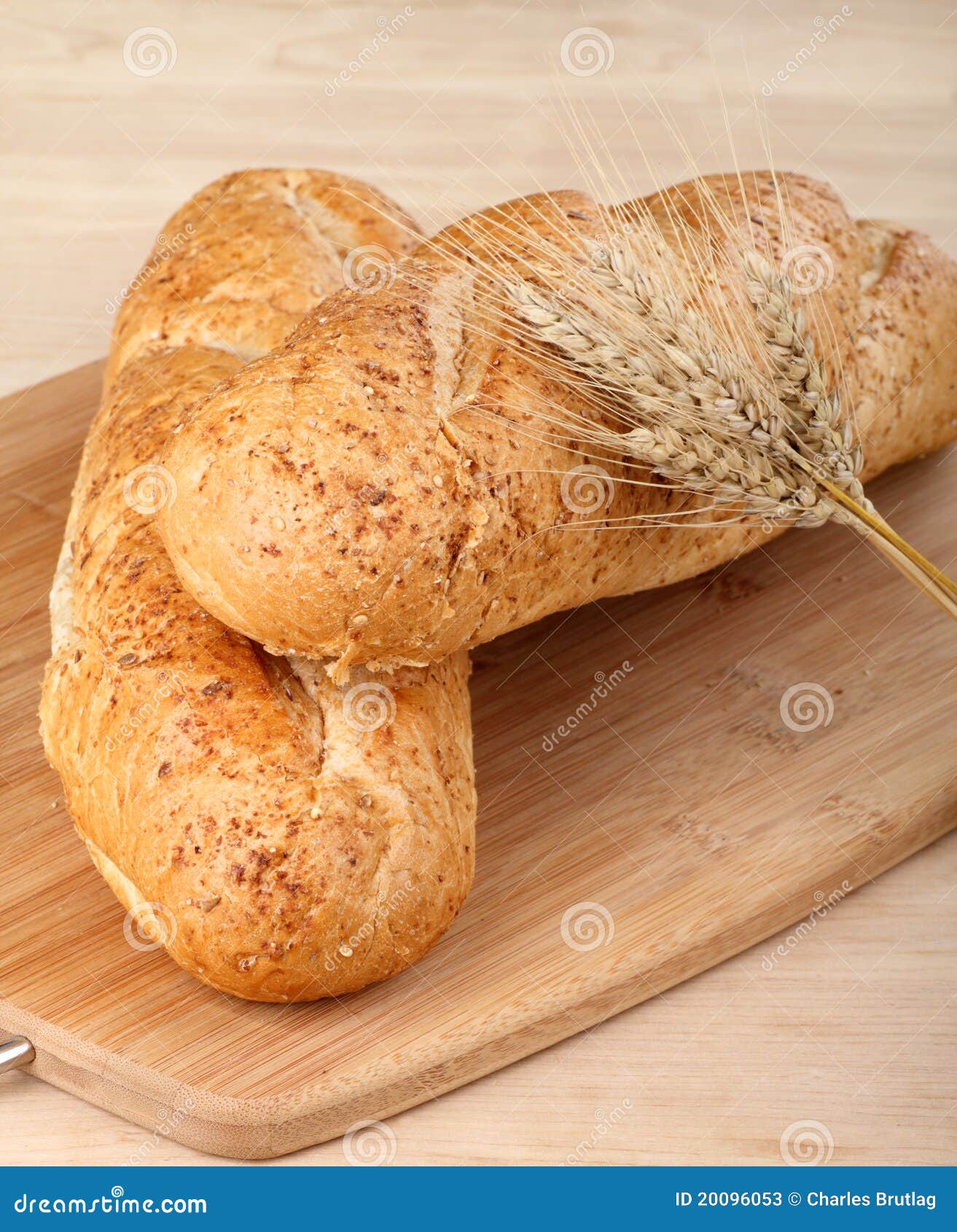 Wheat Bread stock image. Image of grain, baked, food - 20096053