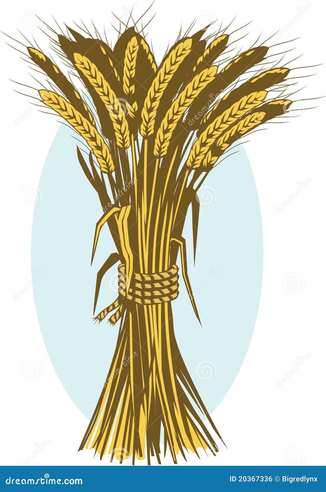 Wheat Bundle Illustration