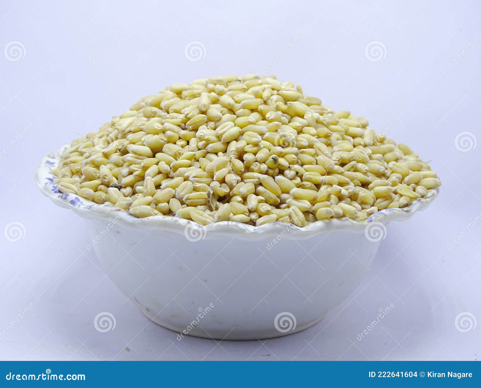 The wheat in the dish stock photo. Image of seed, background - 222641604