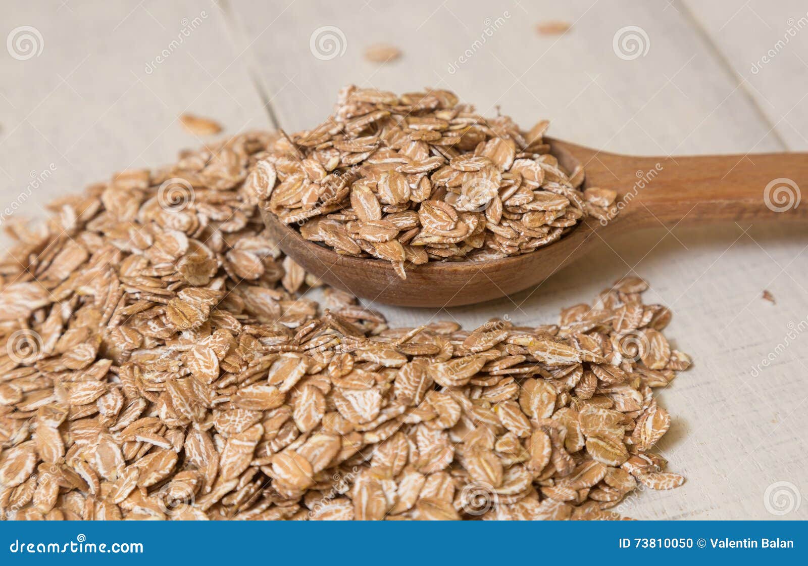 Wheat flakes stock photo. Image of ingredient, ripened - 73810050