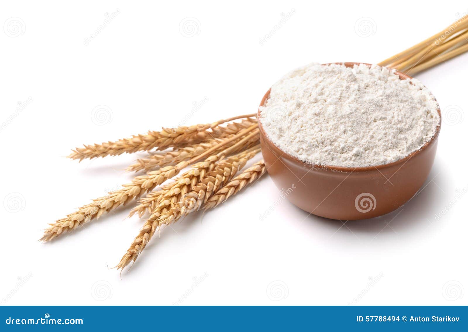 Wheat flour stock photo. Image of nature, ingredient - 57788494