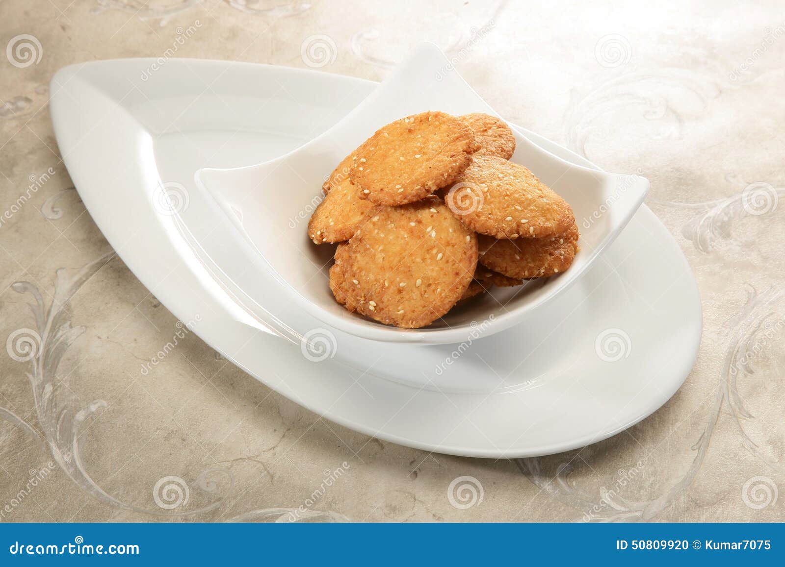 Wheat Flour Sweet Mathri Atta Ki Meethi Mathri Stock Photo - Image of ...