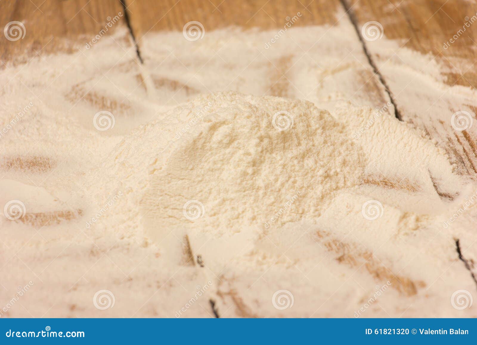 Wheat flour stock photo. Image of table, bakery, kitchen - 61821320