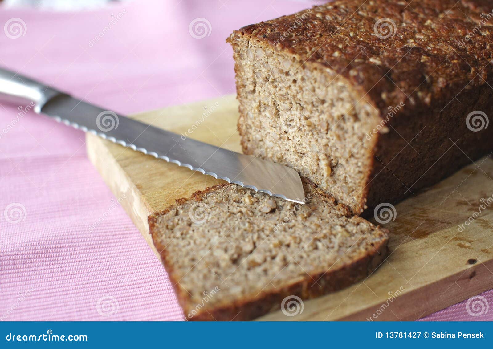 Wheat grain german bread stock image. Image of grains - 13781427
