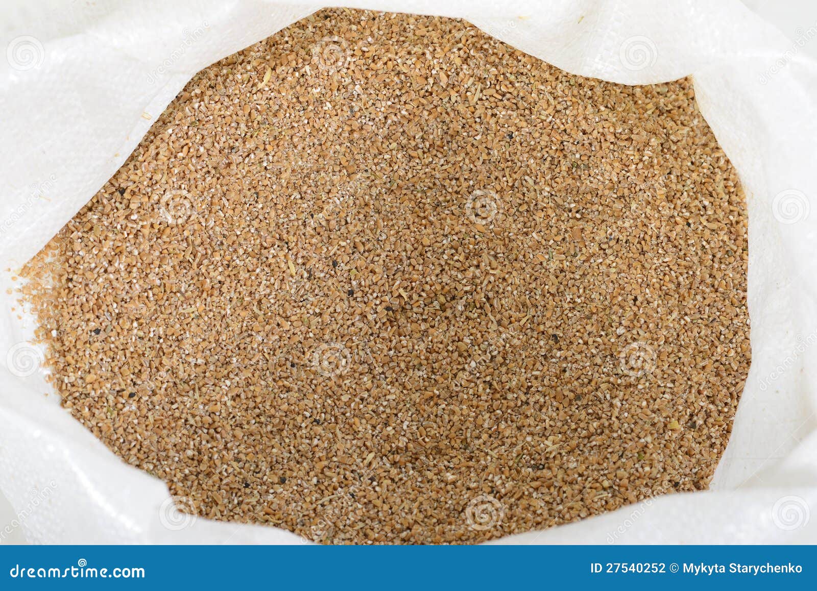 Wheat grain in the sack stock photo. Image of eating - 27540252