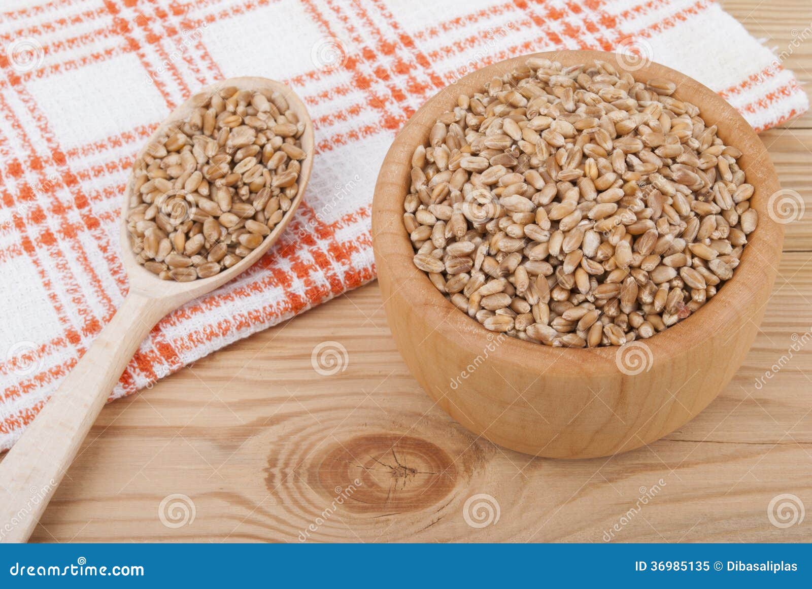Wheat grains in a plate. stock image. Image of appetizing - 36985135