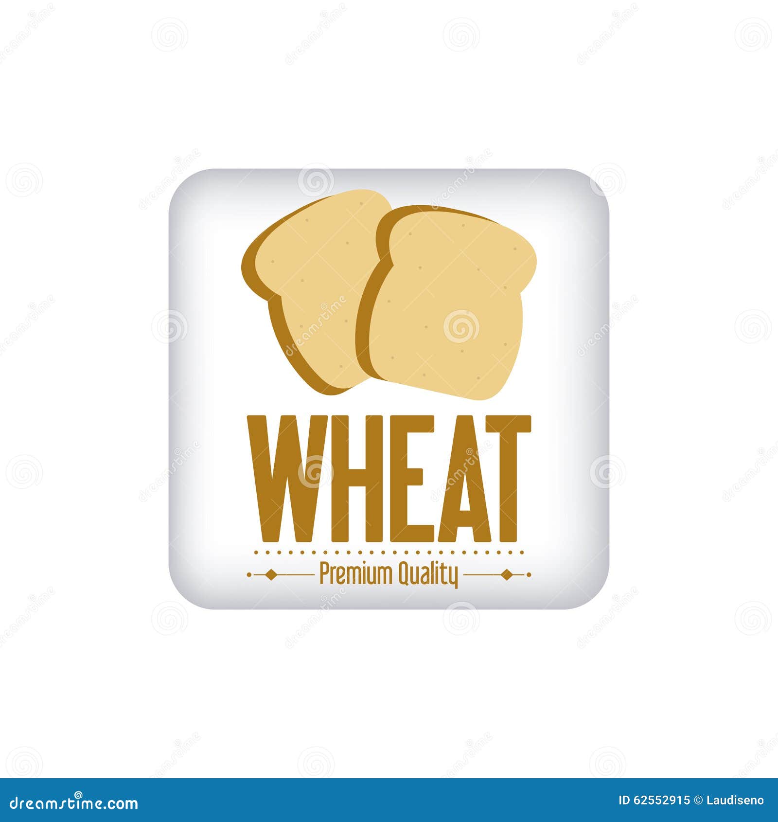 Wheat label stock vector. Illustration of design, farm - 62552915