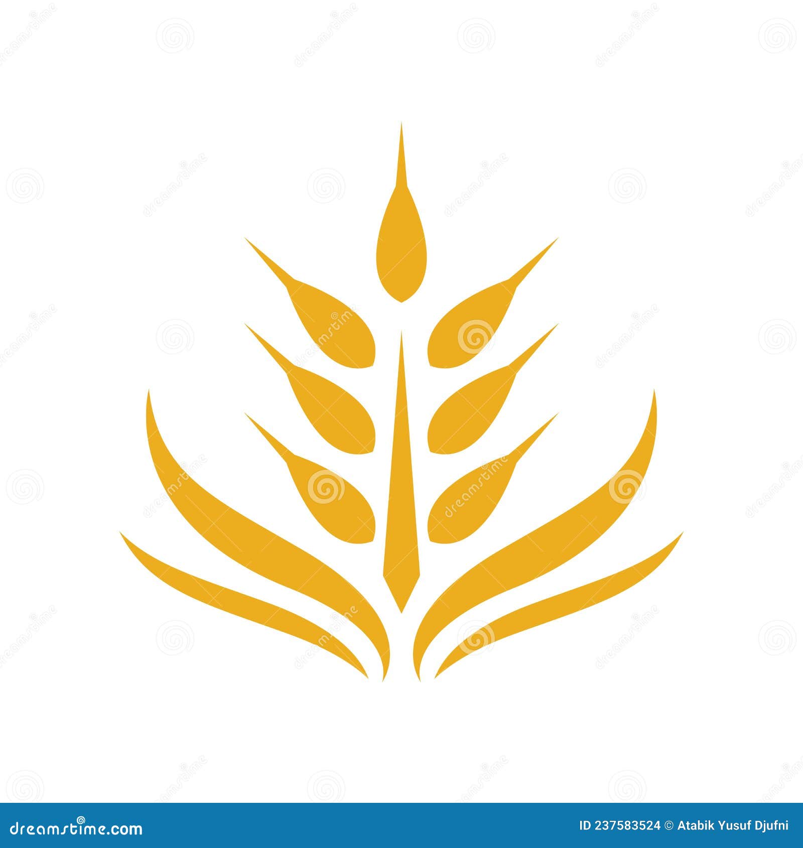 Wheat logo images stock vector. Illustration of icon - 237583524