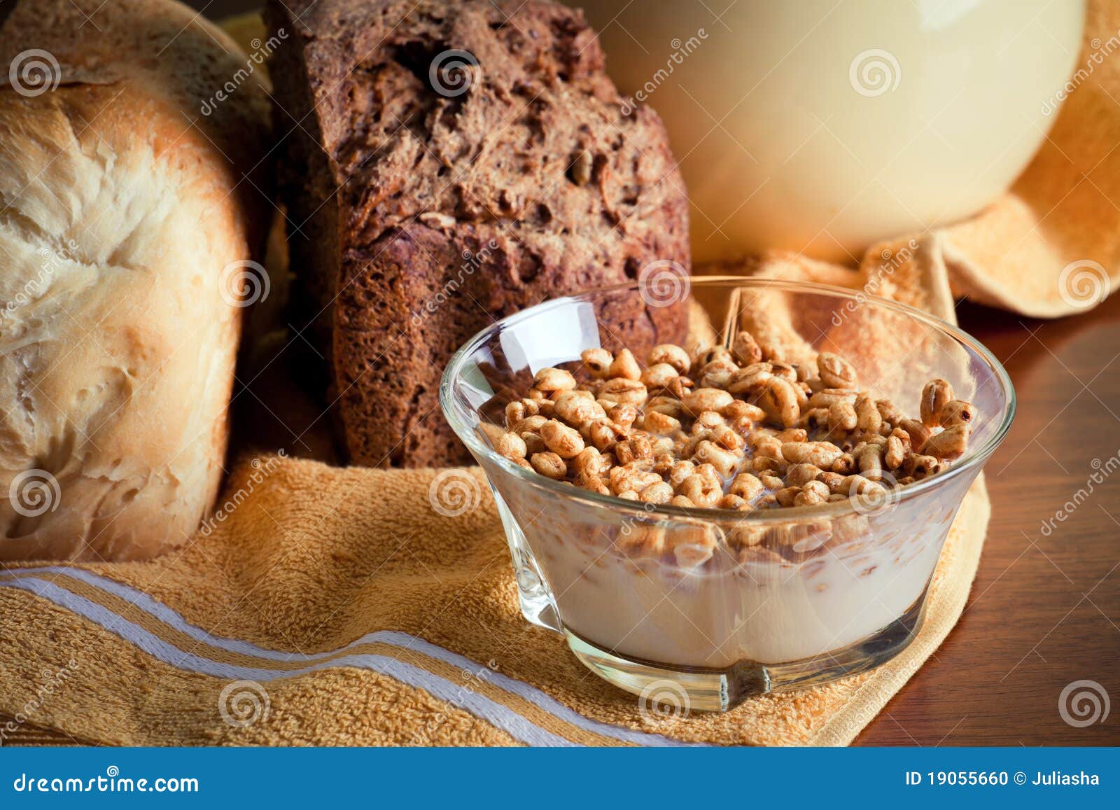 Wheat and milk stock photo. Image of home, russian, lunch - 19055660