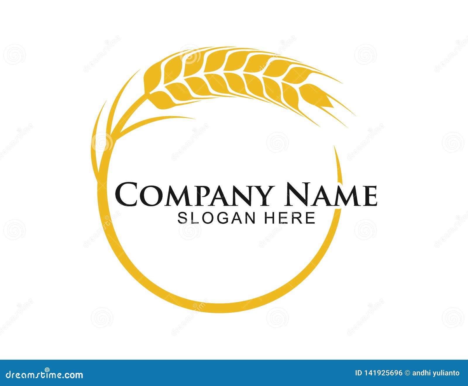 Wheat Vector Logo