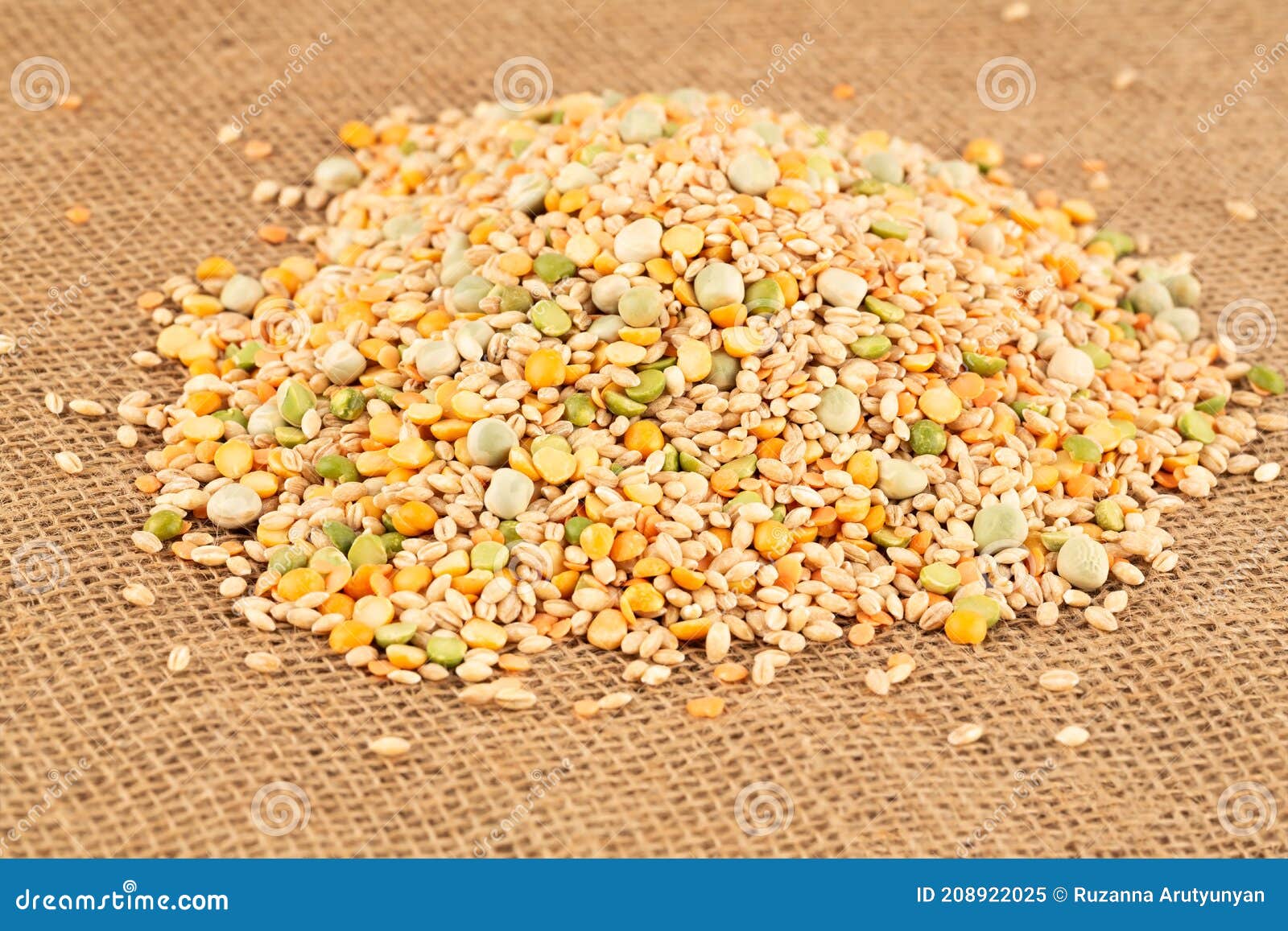 Wheat and peas stock image. Image of diet, nourishment - 208922025