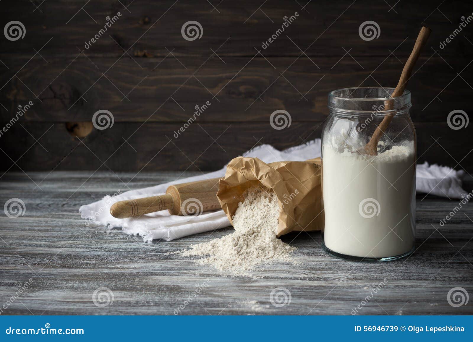 Baking Flour Texture Background Stock Photography | CartoonDealer.com ...