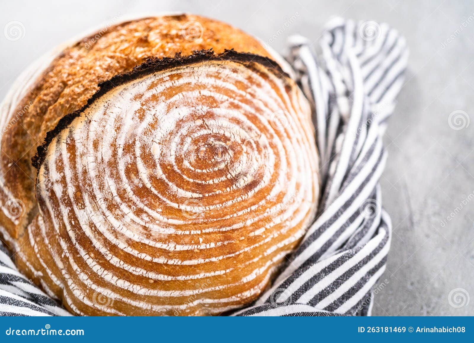 Wheat Sourdough Bread stock image. Image of full, sourdough - 263181469
