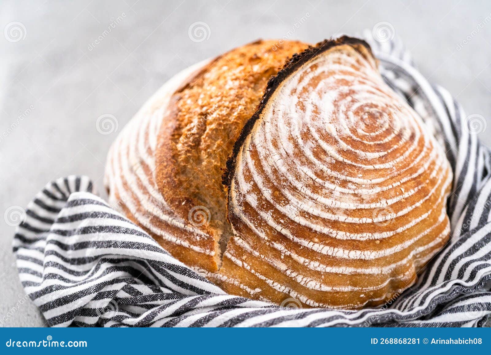 Wheat Sourdough Bread stock image. Image of sourdough - 268868281