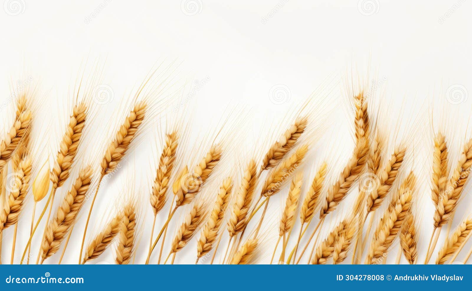 Wheat Spots on White Background, Abstract Illustration Stock ...